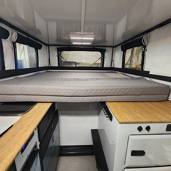 Overland Explorer Vehicles (OEV) 2025 HUDSON BAY 8 foot Flatbed Pop-Up ...