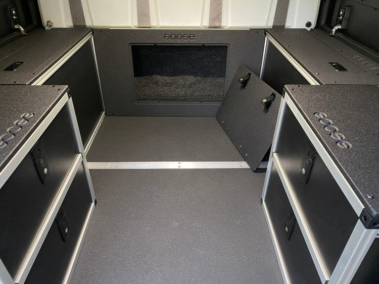 Alu-Cab Alu-Cabin Canopy Camper - Lower Bulkhead Panel – Tiny Rig Co