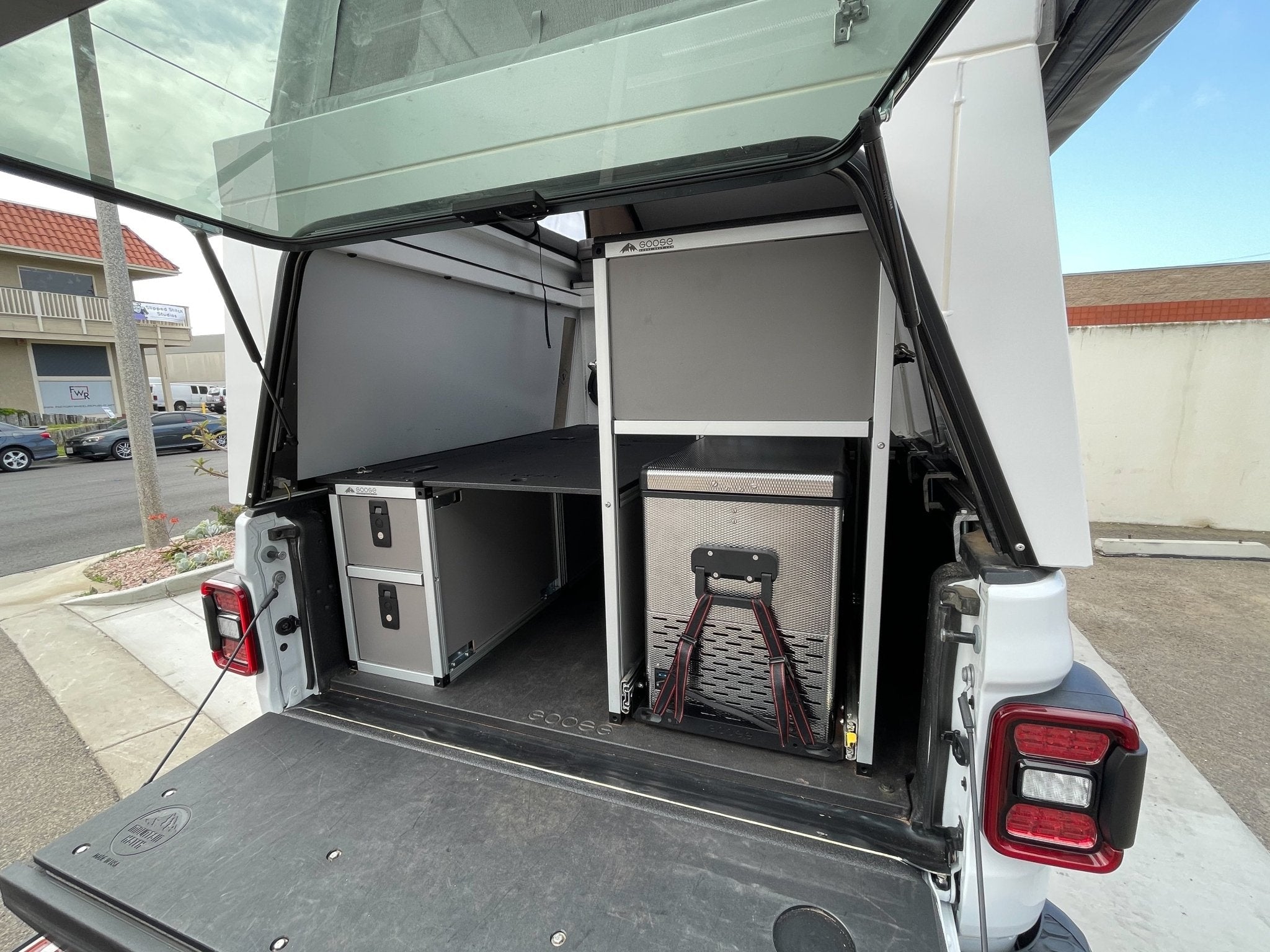 Goose Gear Camper System - Midsize and Full Size - Passenger Side Rear ...