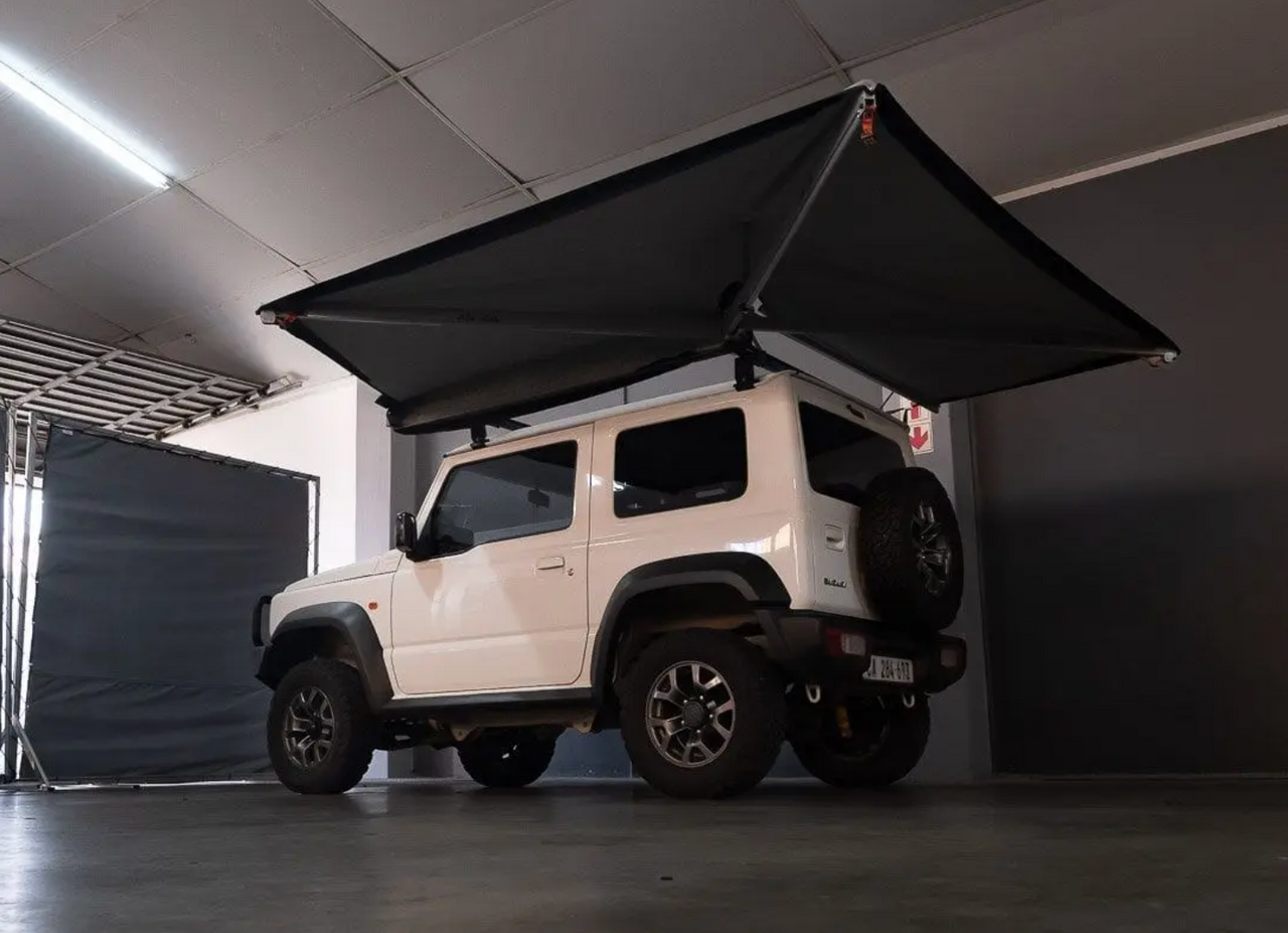 Alu-Cab 2M 270 Shadow Awning – Tiny Rig Co