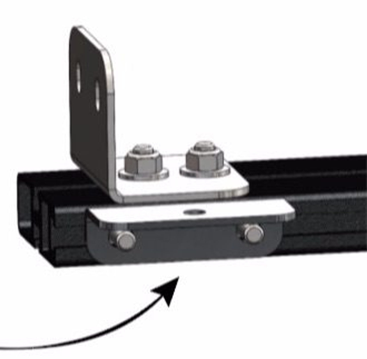 Alu-Cab LT-50 To Alu-Cab Load Bar Mounting Bracket – Tiny Rig Co
